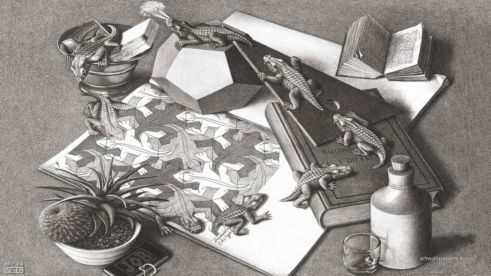 Optical Illusions: The Works of M.C. Escher at the MFAH - Fashion ...